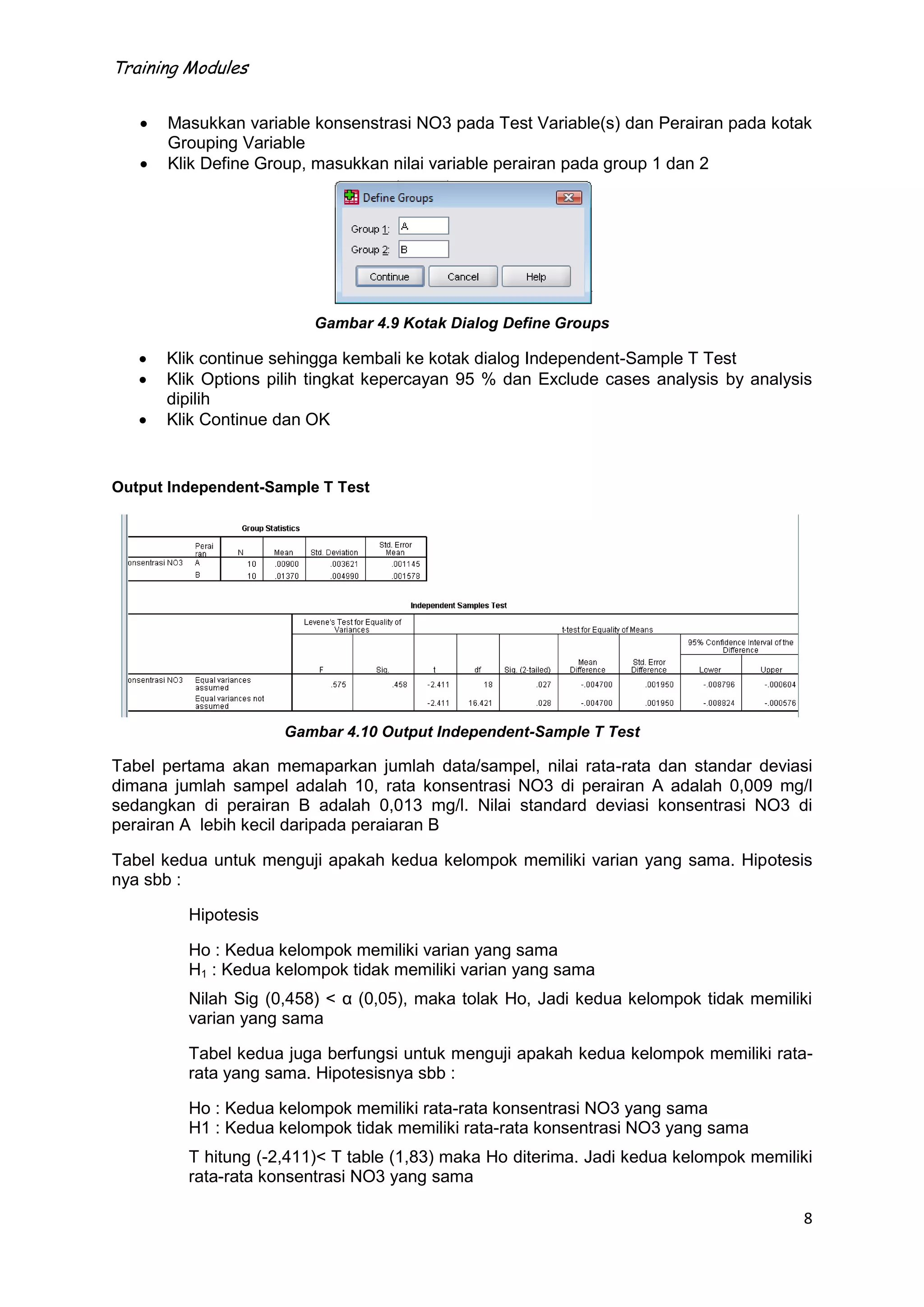 Modul statistik spss | PDF