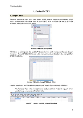 Modul statistik spss | PDF