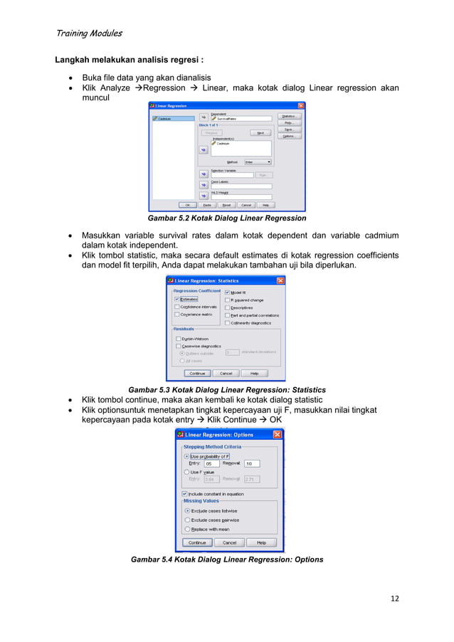 Modul statistik spss | PDF