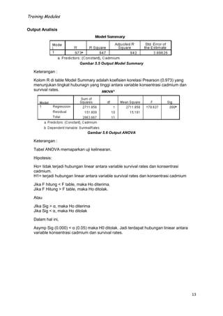Modul statistik spss | PDF