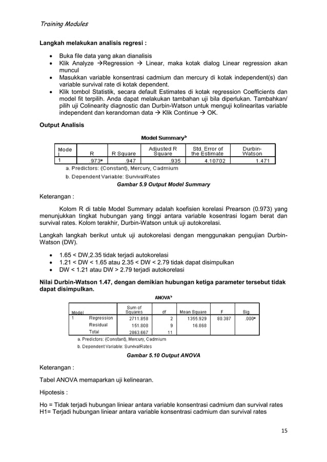 Modul statistik spss | PDF