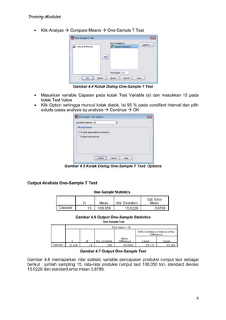 Modul statistik spss | PDF