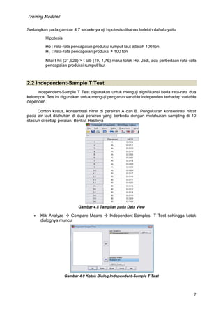 Modul statistik spss | PDF