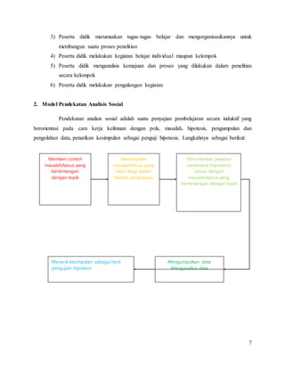 Modul strategi dan model pembelajaran | PDF