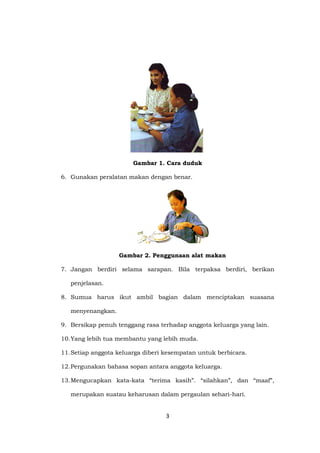Modul table manners | PDF