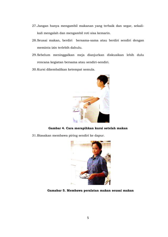Modul table manners | PDF