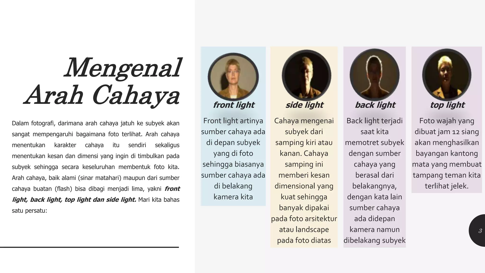 Modul Tata Cahaya Gambar Bergerak | PPTX