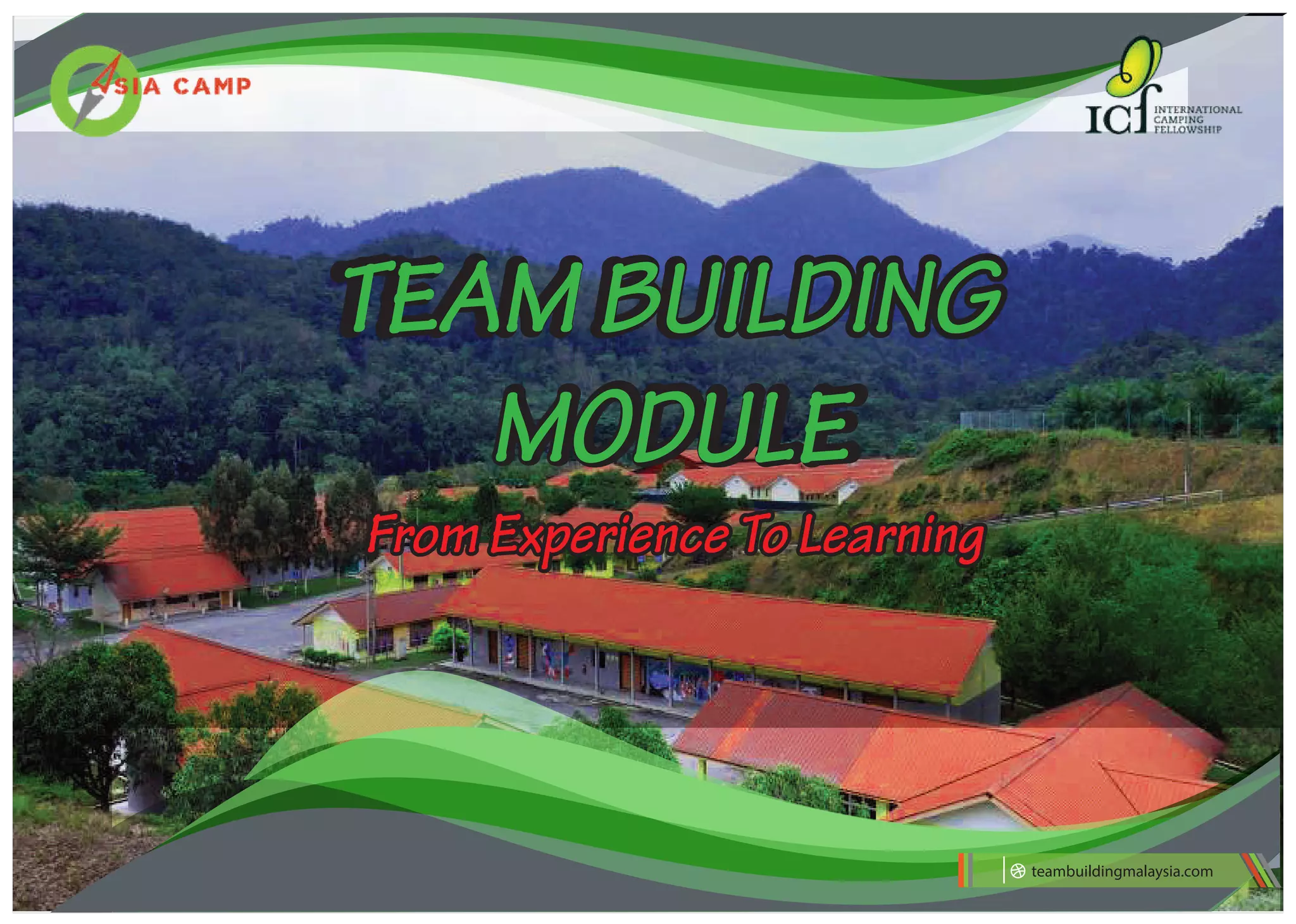 Modul team building (experiential learning 2d 1n) | PDF