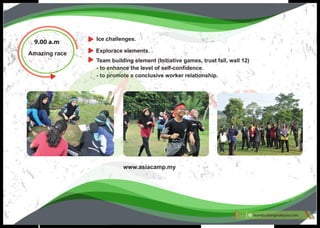 Modul team building (experiential learning 2d 1n) | PDF