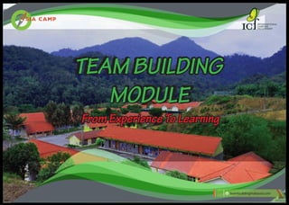 Modul team building (experiential learning 2d 1n) | PDF