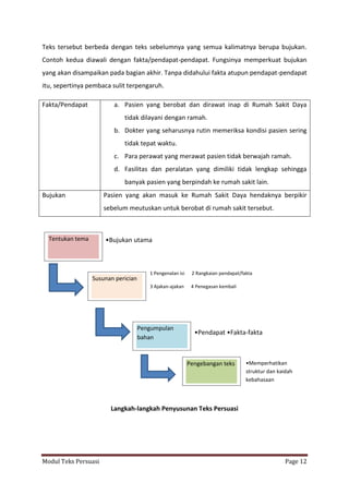 Modul teks persuasi | PDF