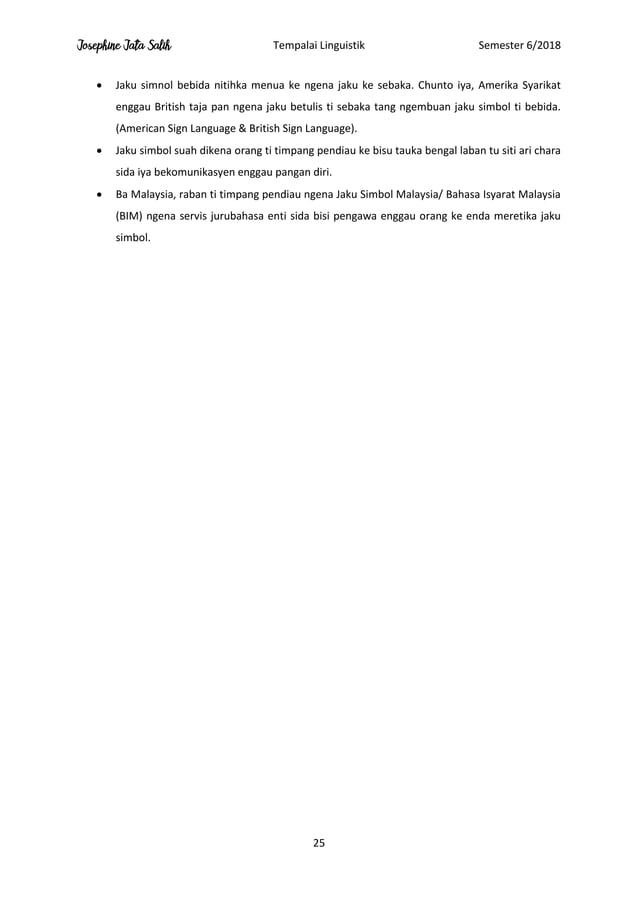 Modul Tempalai Linguistik | PDF