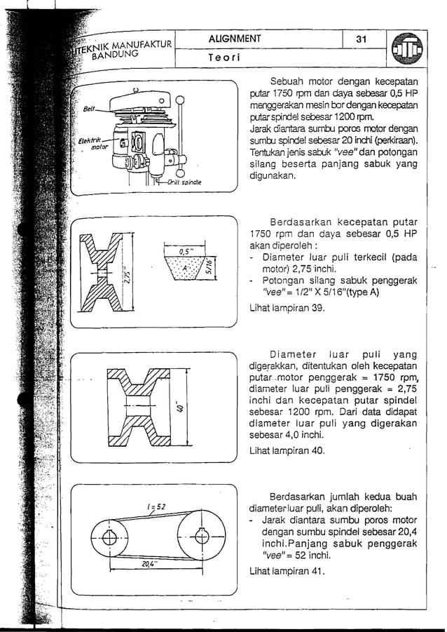 Modul Teori Alignment_Politeknik Manufaktur Bandung (PMS-ITB)_Duddy Arisandi_1993 | PDF