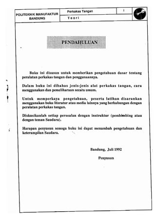 Modul Teori Perkakas Tangan (Hand Tools)_Politeknik Manufaktur Bandung ...