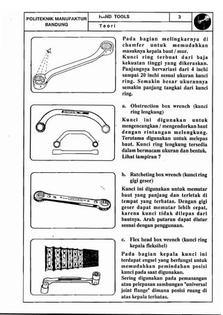 Modul Teori Perkakas Tangan (Hand Tools)_Politeknik Manufaktur Bandung ...