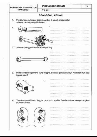 Modul Teori Perkakas Tangan (Hand Tools)_Politeknik Manufaktur Bandung ...