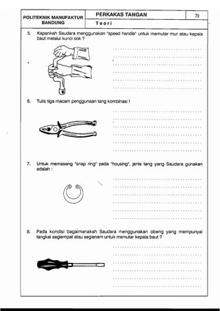 Modul Teori Perkakas Tangan (Hand Tools)_Politeknik Manufaktur Bandung ...