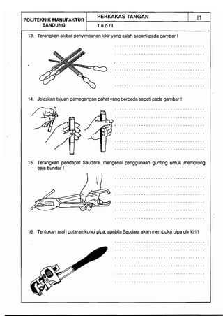 Modul Teori Perkakas Tangan (Hand Tools)_Politeknik Manufaktur Bandung ...