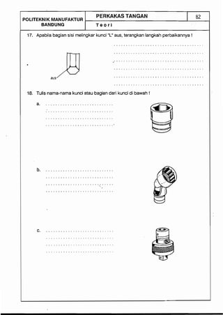 Modul Teori Perkakas Tangan (Hand Tools)_Politeknik Manufaktur Bandung ...