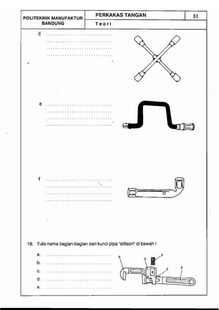 Modul Teori Perkakas Tangan (Hand Tools)_Politeknik Manufaktur Bandung ...