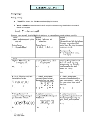 Modulterancangkebarangkalian1 | DOC