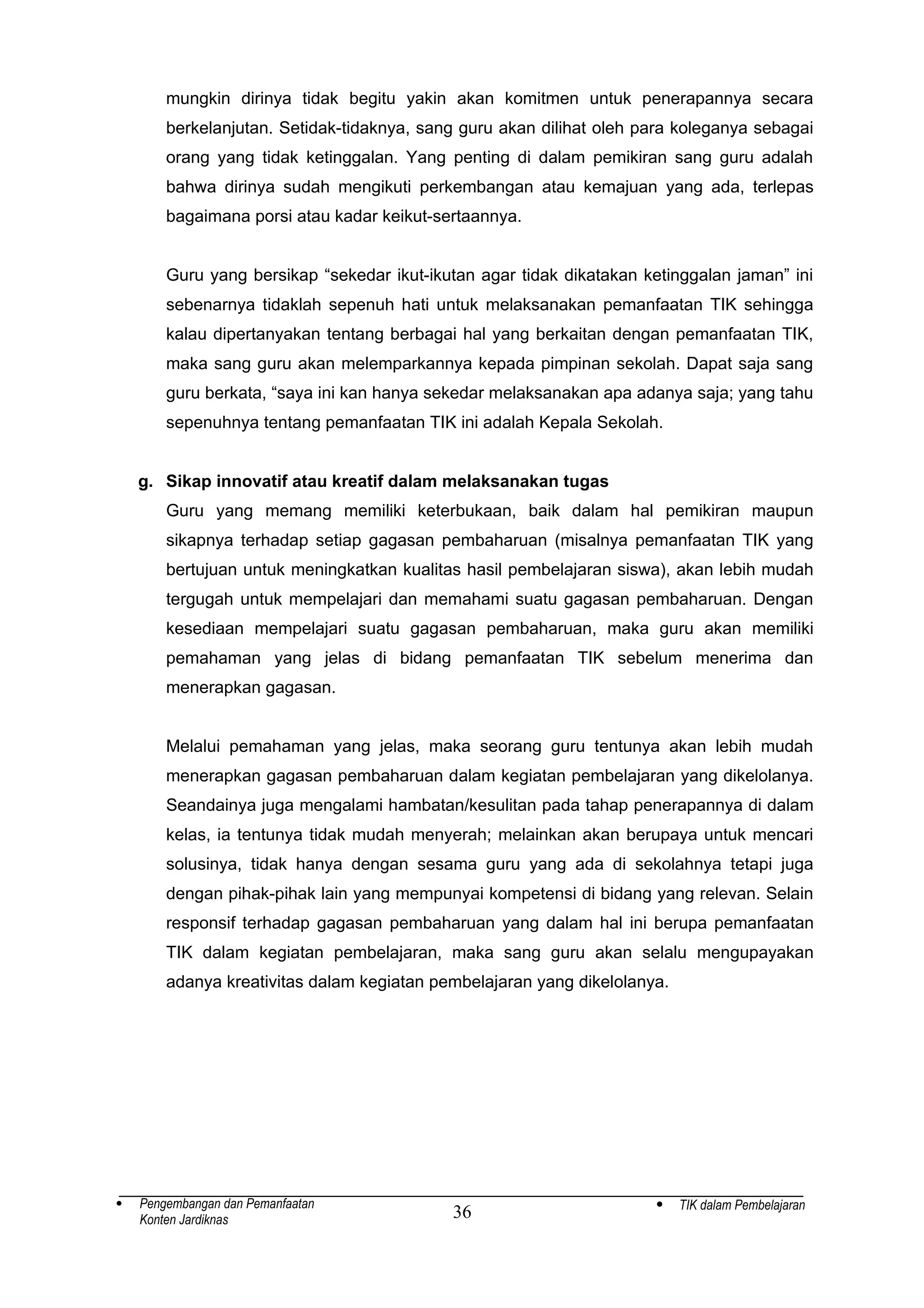 Modul TIK untuk Pendidikan ( Modul 1 ) belajar TIK | DOC