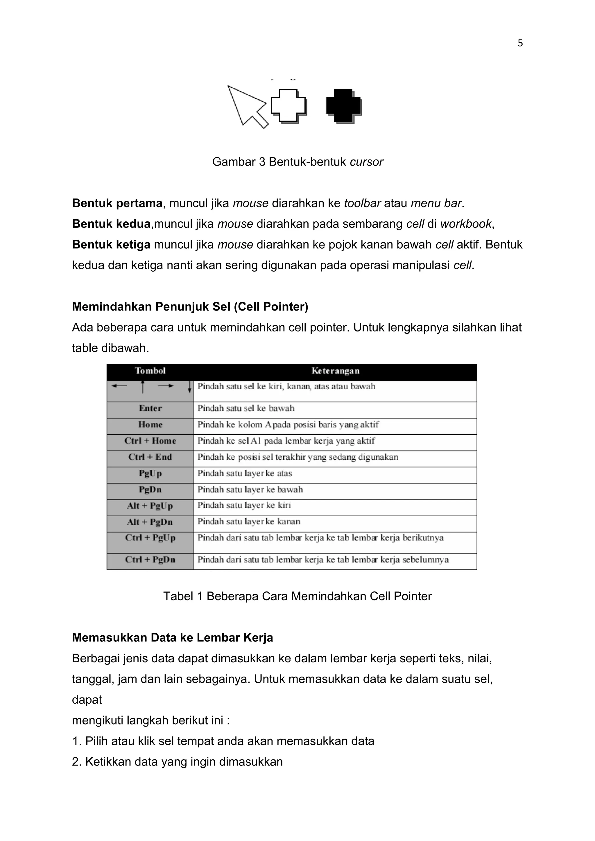 Modul training microsoft excel | PDF