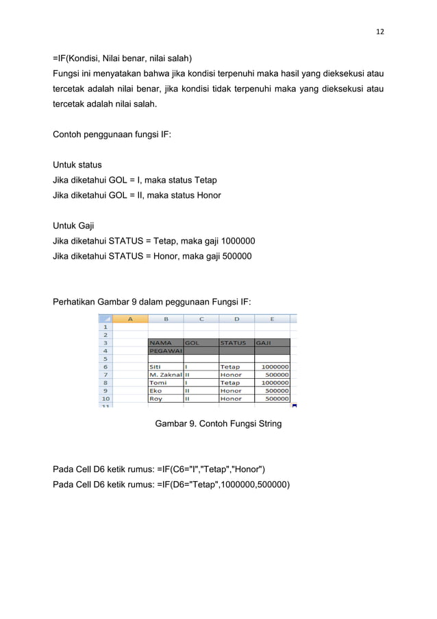 Modul training microsoft excel | PDF