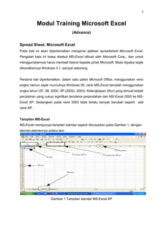 Modul training microsoft excel | PDF