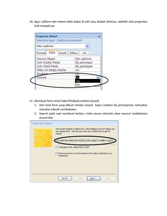 Modul tutorial ms access 2007 (menengah) | PDF