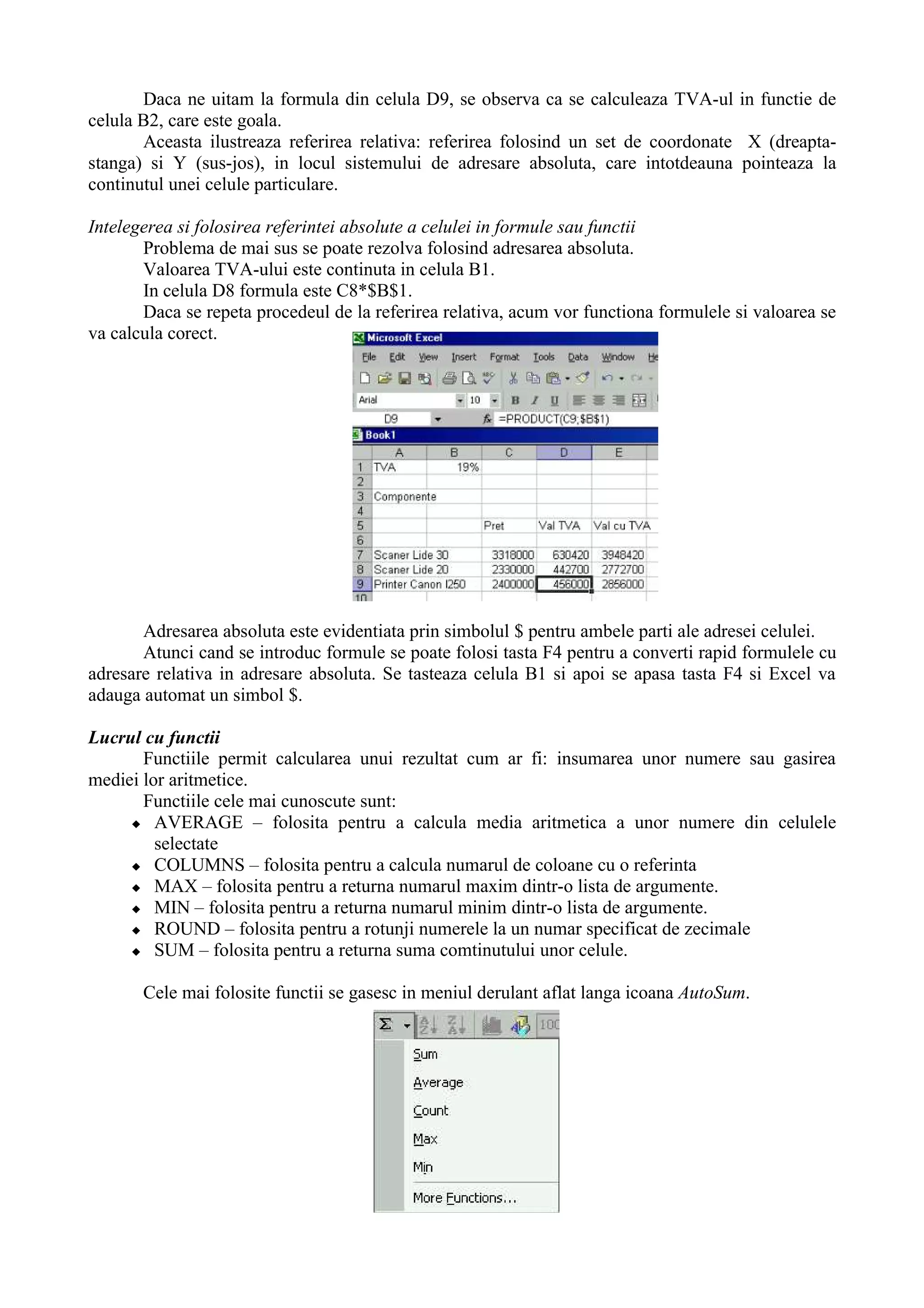 Modulul 4 exel | PDF