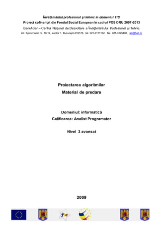 Modulul ii algoritmi | PDF