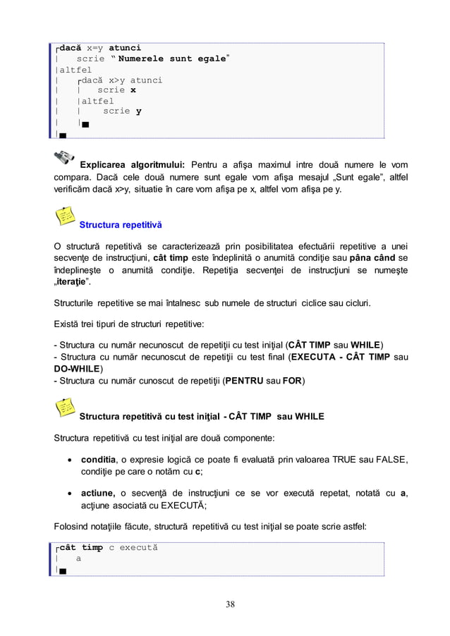 Modulul ii algoritmi | PDF