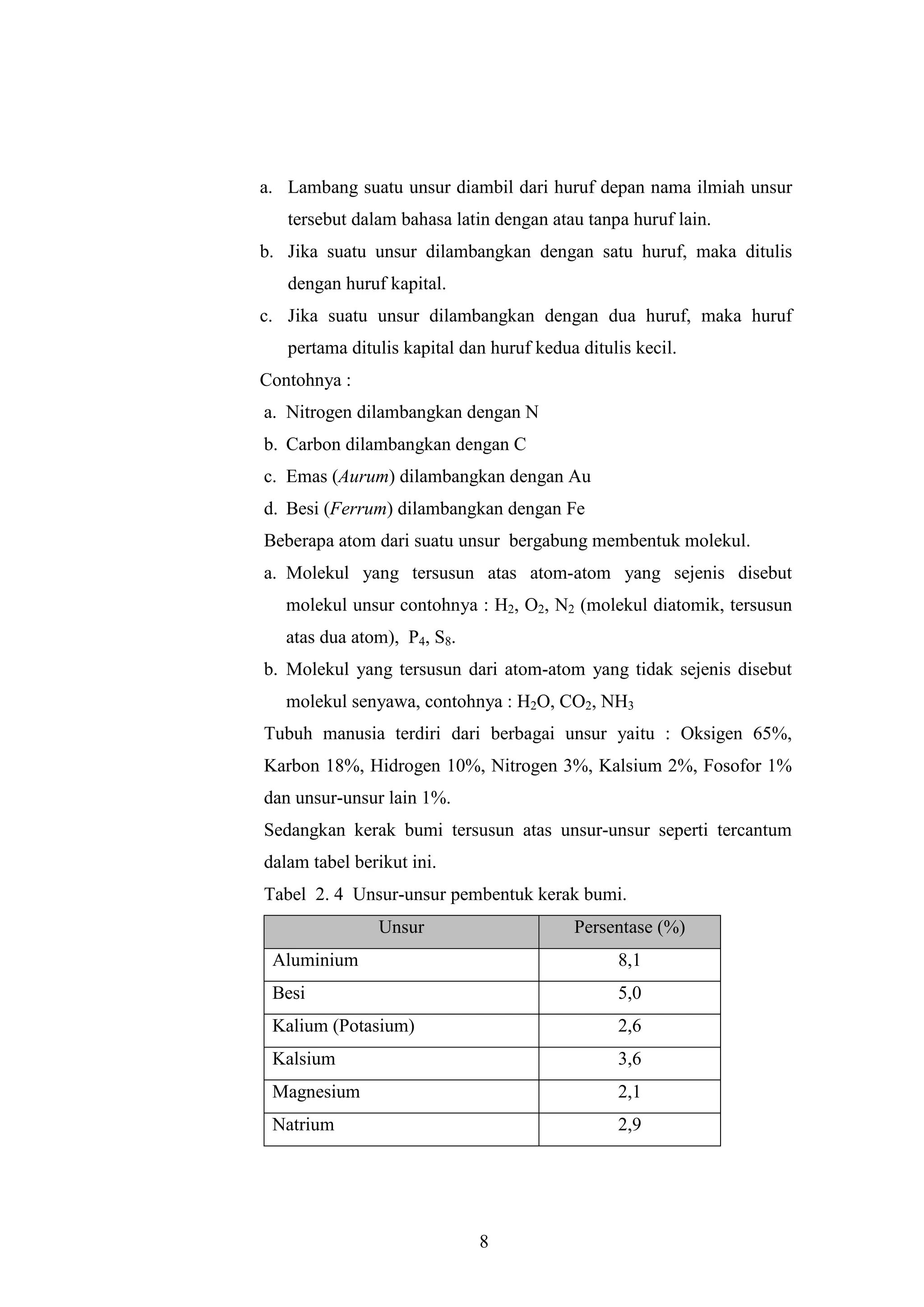 Modul unsur, senyawa dan campuran nurul | PDF