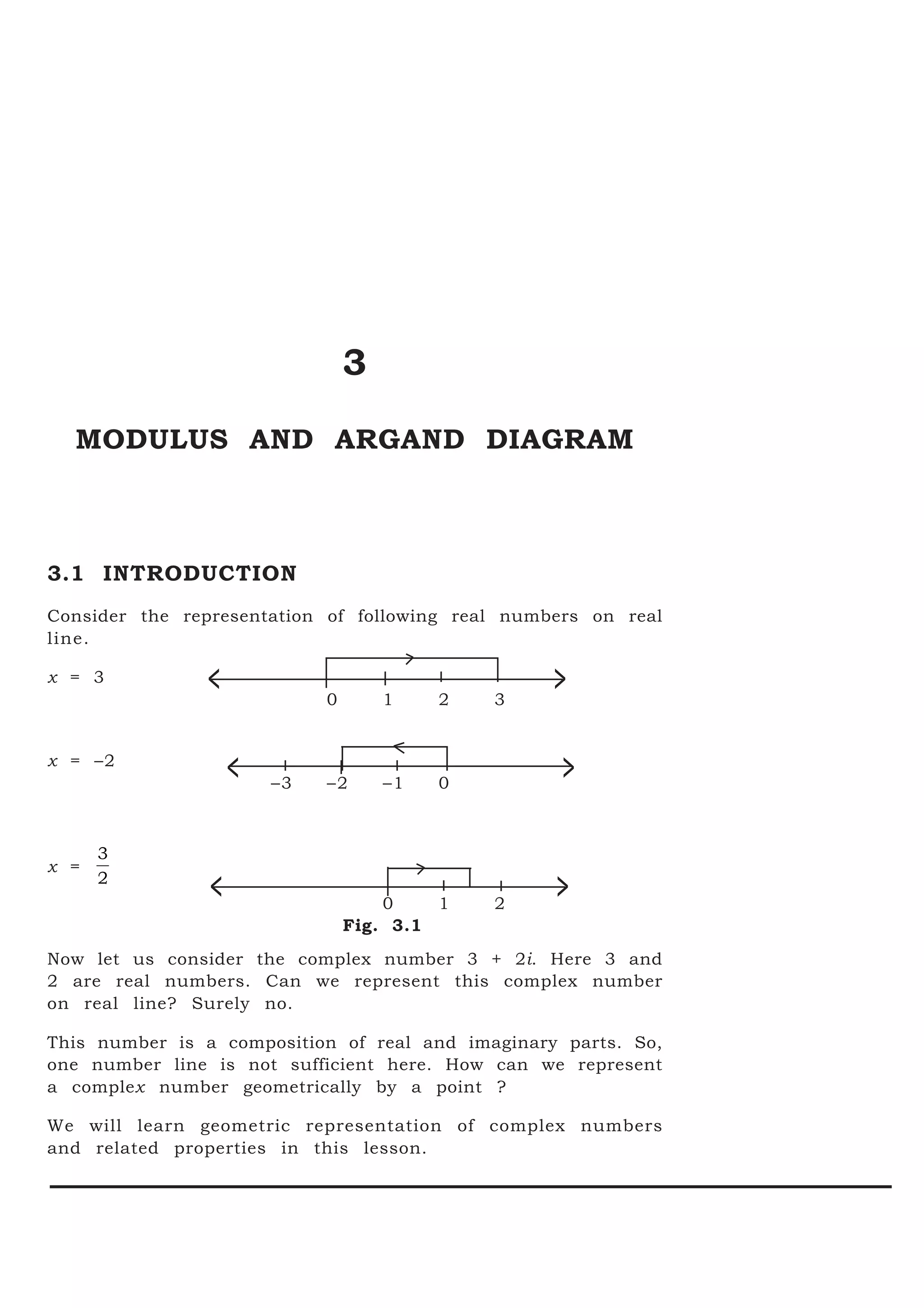 Modulus and argand diagram | PDF