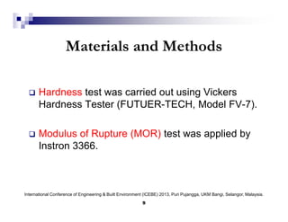Modulus of rupture and hardness of opaque dental porcelain | PPT
