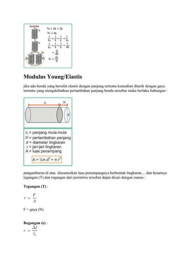 Modulus young | DOCX