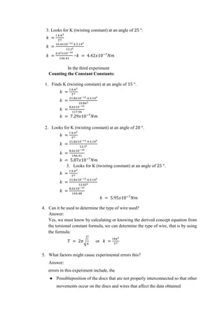 Modulus young and ayunan puntir | PDF