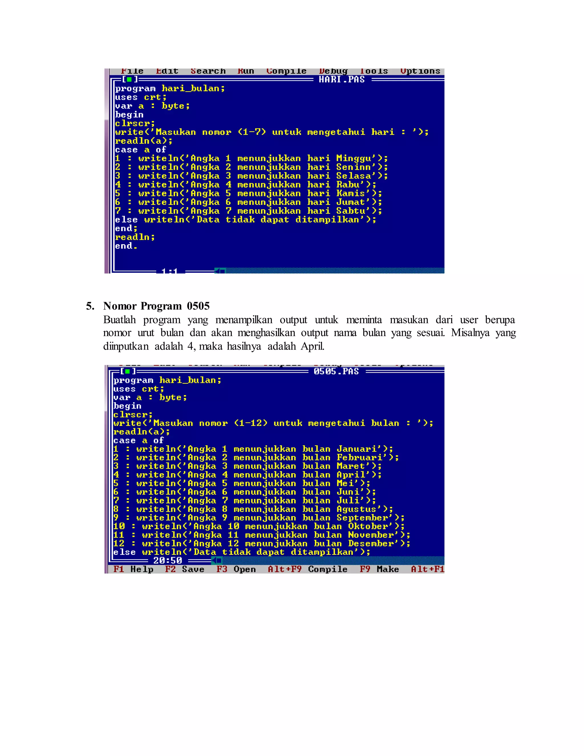 PASCAL ( MODUL 5) | DOCX