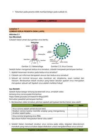 MODUL pembelajaran materi VIRUS kelas x sma.DOCX