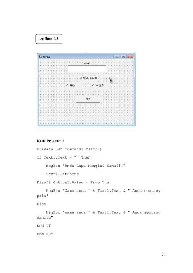 Modul visual basic | PDF
