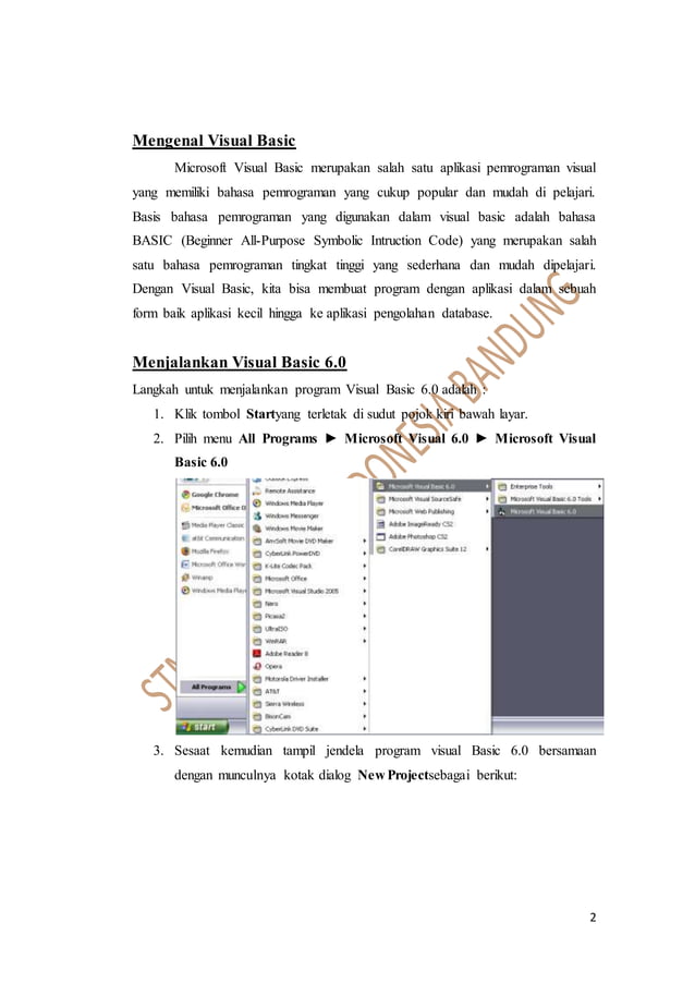 Modul visual basic | PDF