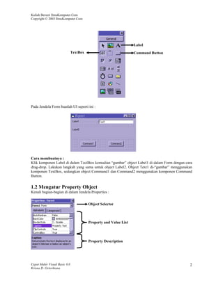 Modul visual basic (krisna 02) | PDF