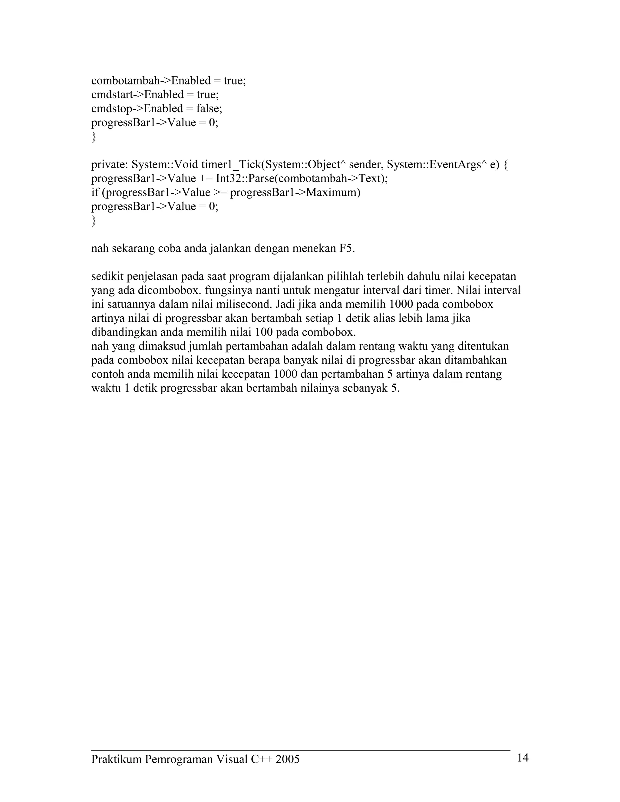 Modul visual c++ | DOC