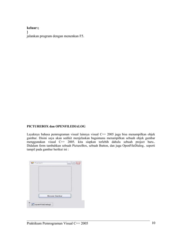Modul visual c++ | PDF