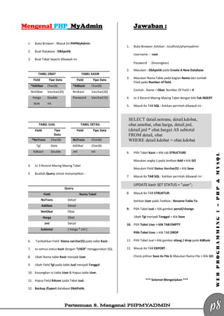 Modul web programming 1 | PDF