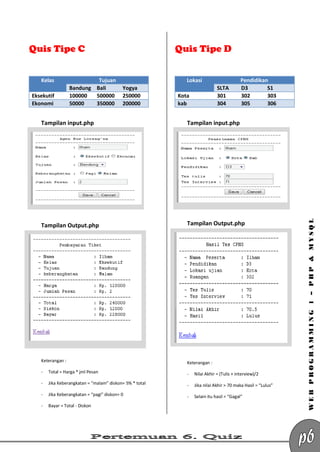 Modul web programming 1 | PDF