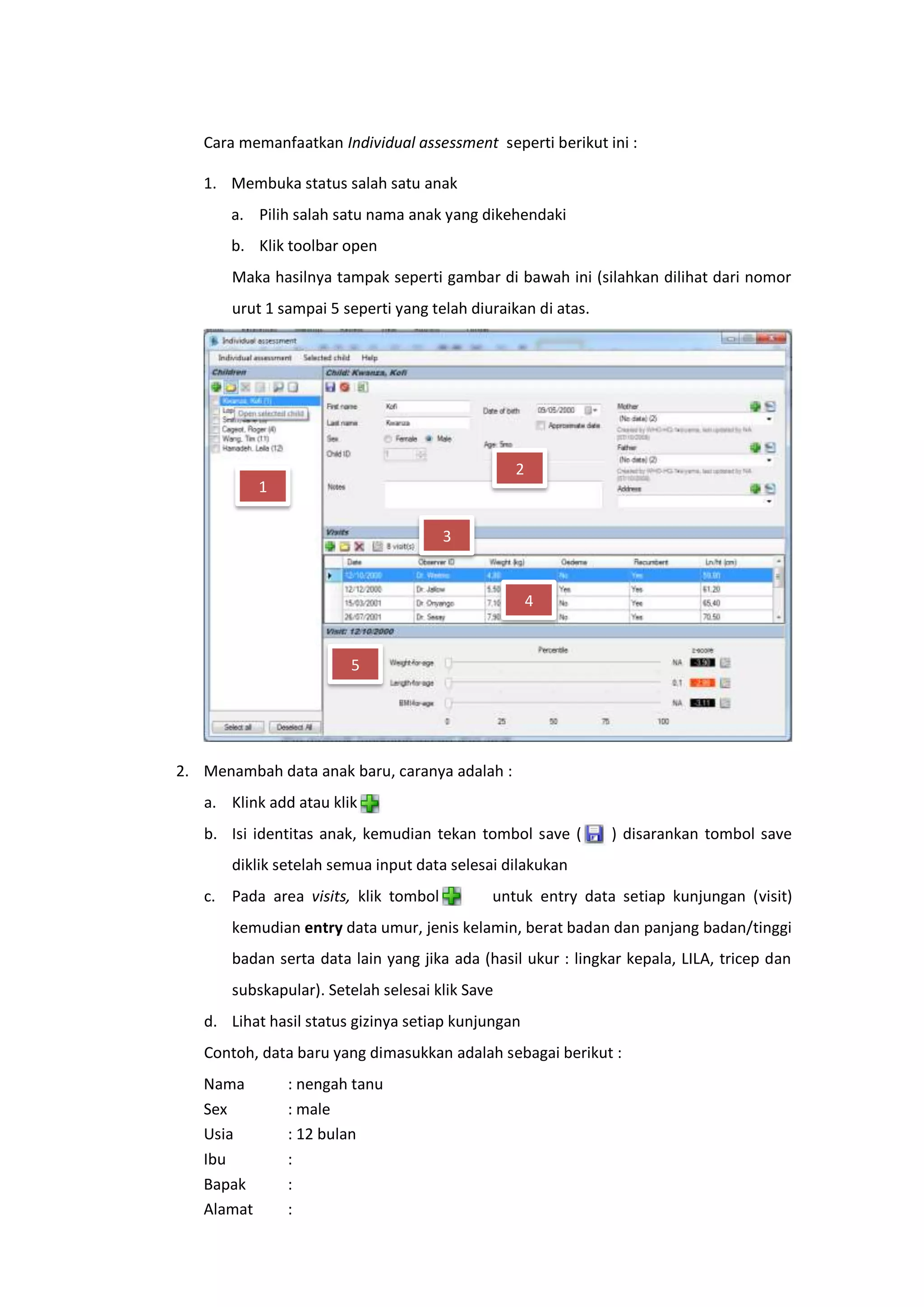 Modul who penilaian status gizi | PDF