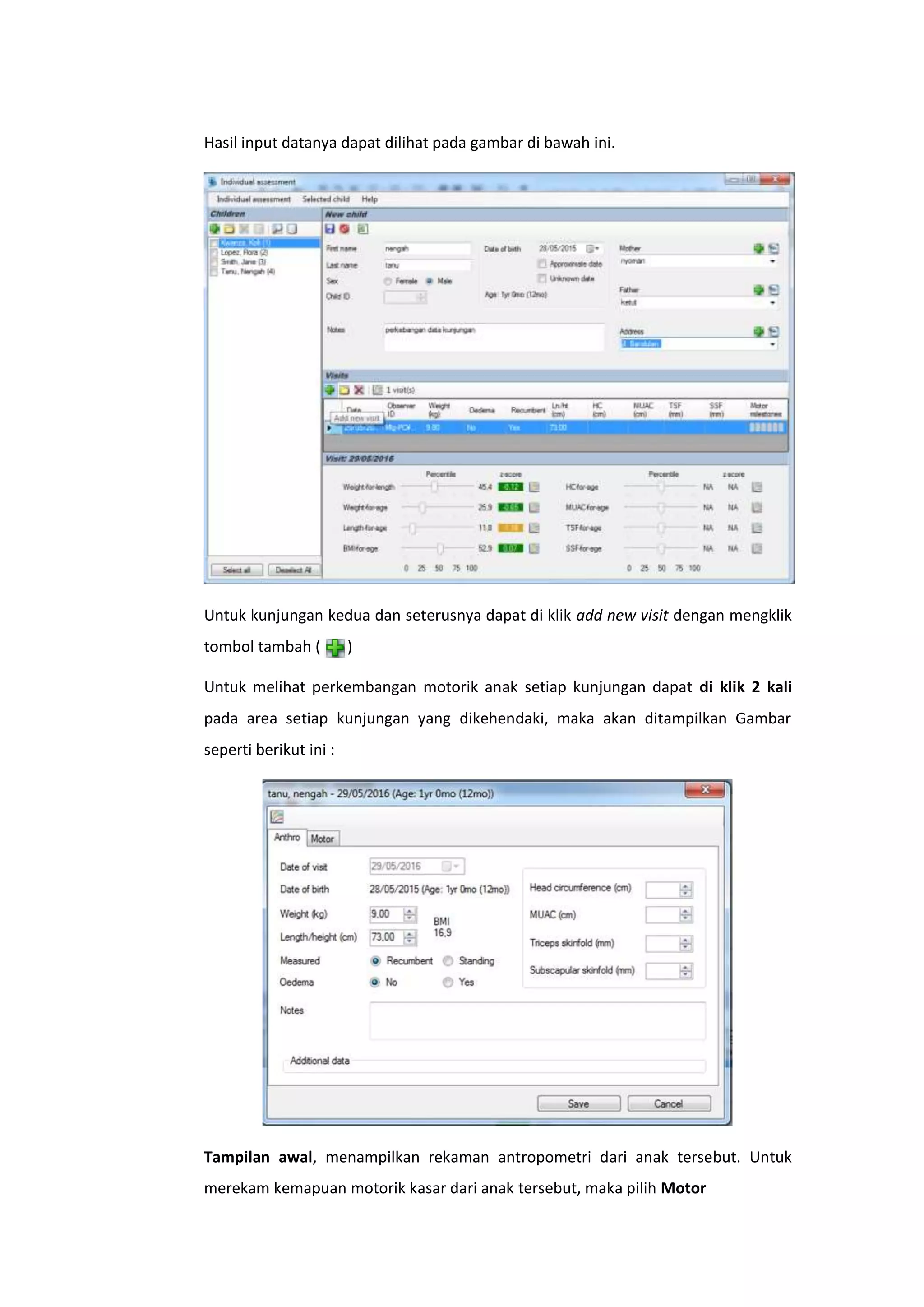 Modul who penilaian status gizi | PDF