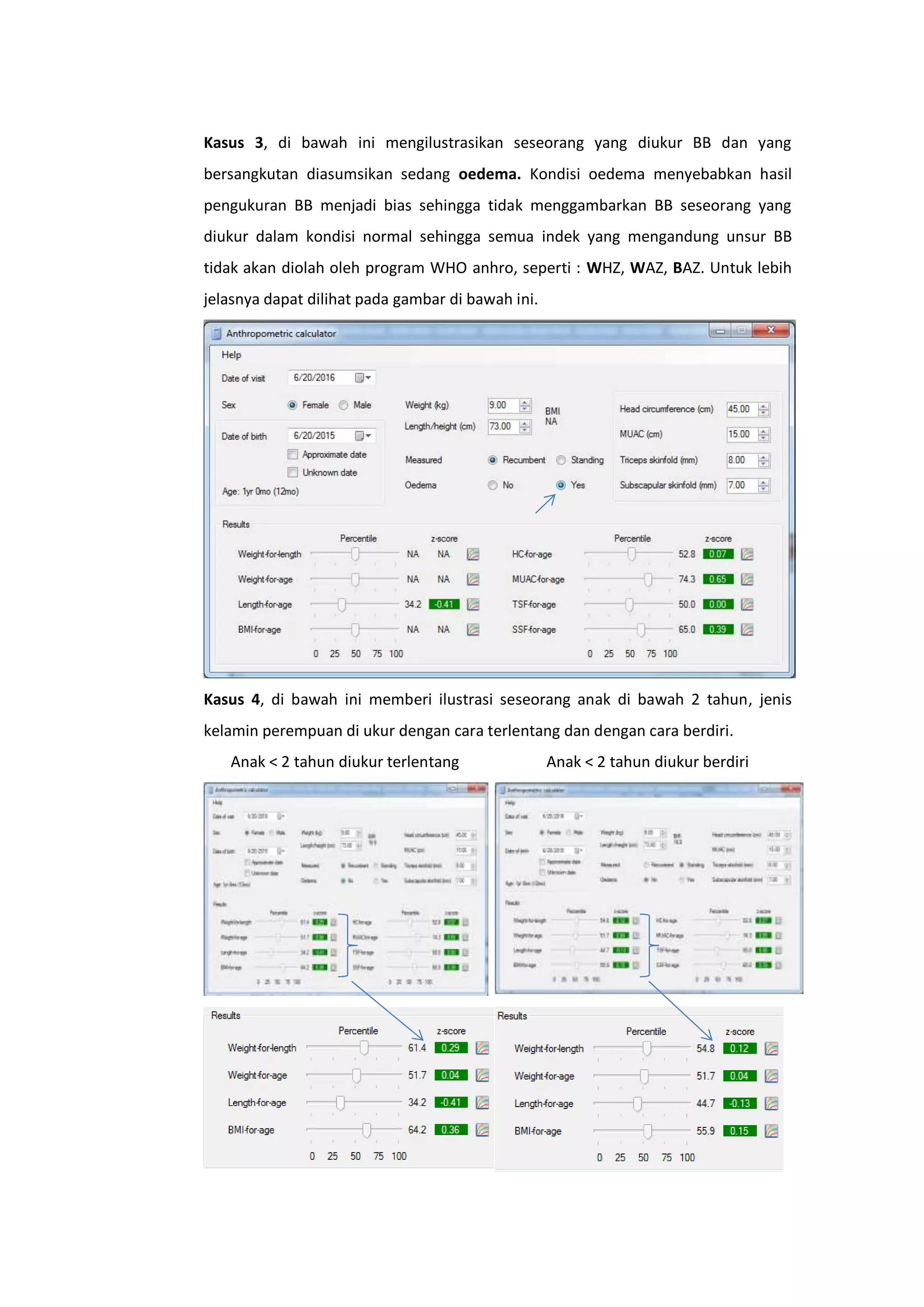 Modul who penilaian status gizi | PDF
